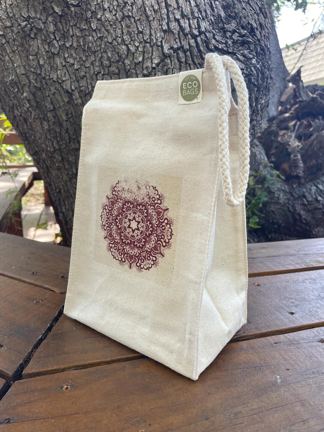 Canvas Lunch Bag - Small Defect/boo Boos - Recycled Cotton Lunch Bag ...