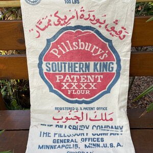 Vintage Cotton Flour Sacks Old Fashioned Flour Sack - Etsy