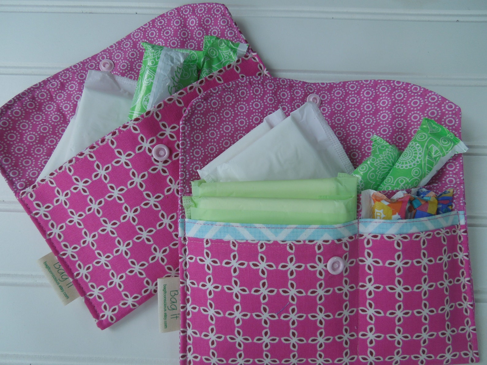 Privacy Pouch Sanitary Pad Holder Feminine Hygiene Pouch - Etsy