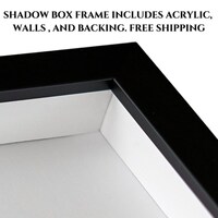 Handcrafted Wedding Shadow Box Frame: Solid Wood Keepsake Display - Etsy