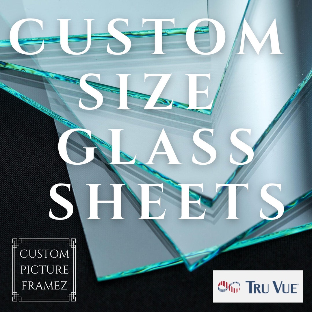 Clear Glass Sheets Made to Measure-custom Sizes. Art Gallery Quality 2 ...