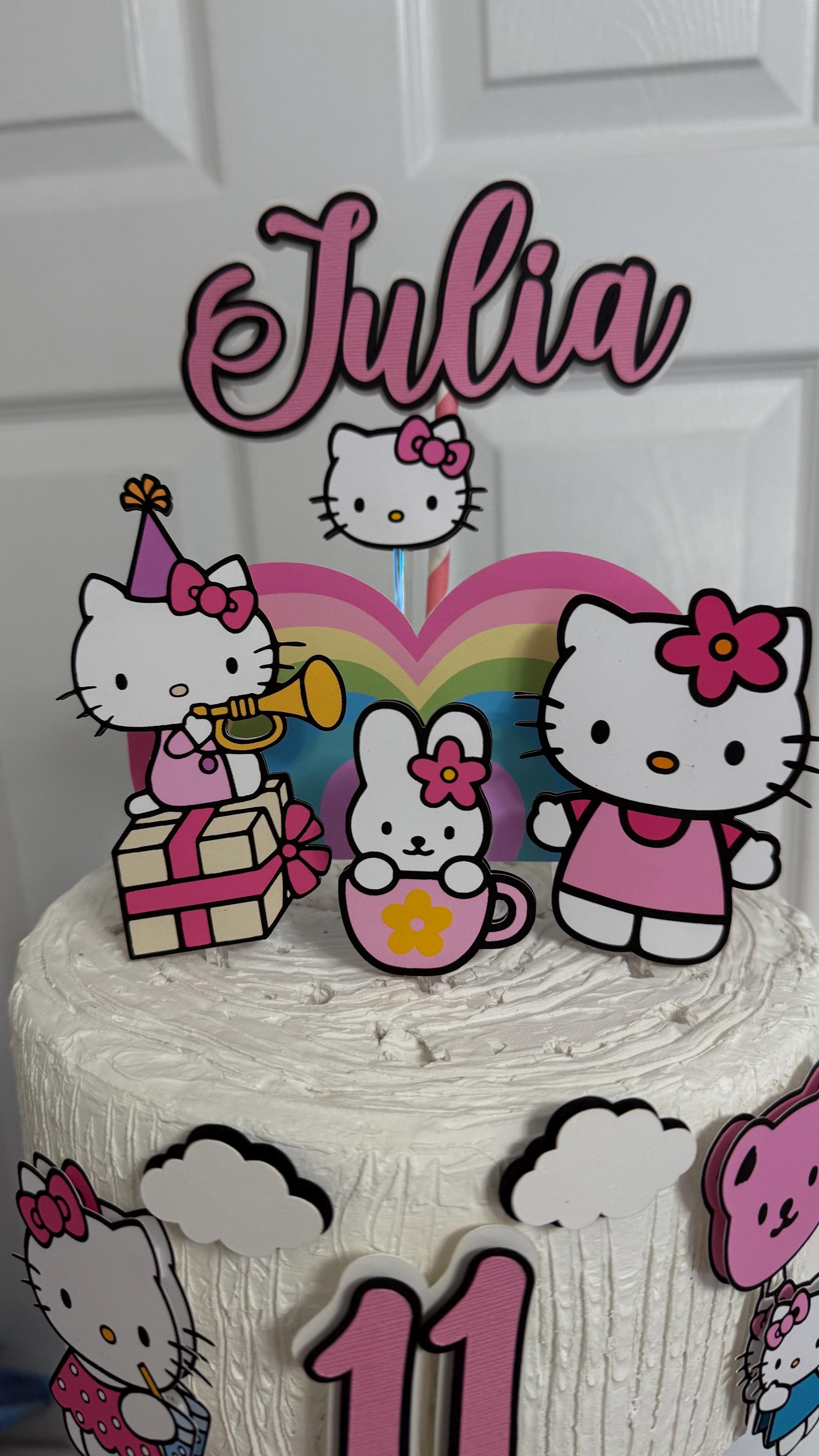 Kitty Cake Topper - Etsy