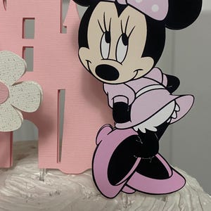 Minnie Mouse Cake Topper - Etsy