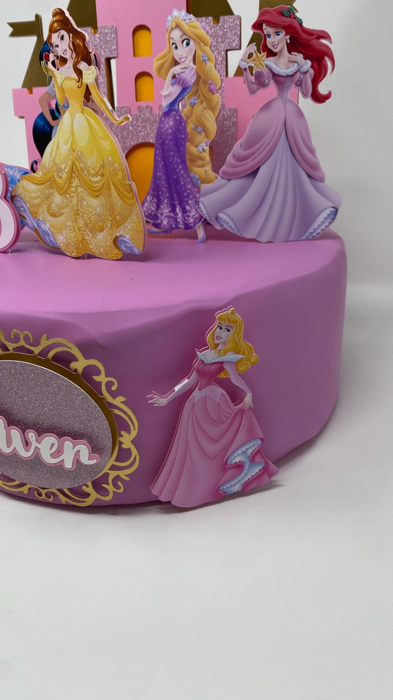 Princess Cake Topper - Etsy