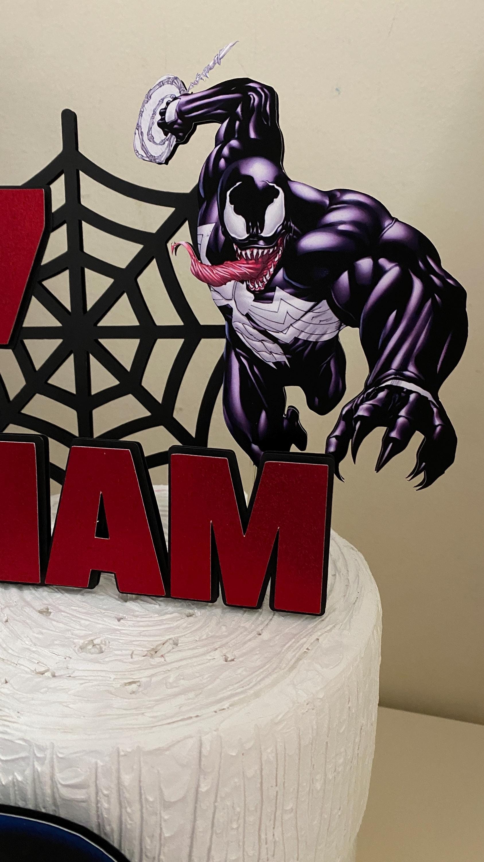 Venom Cake Topper - Etsy