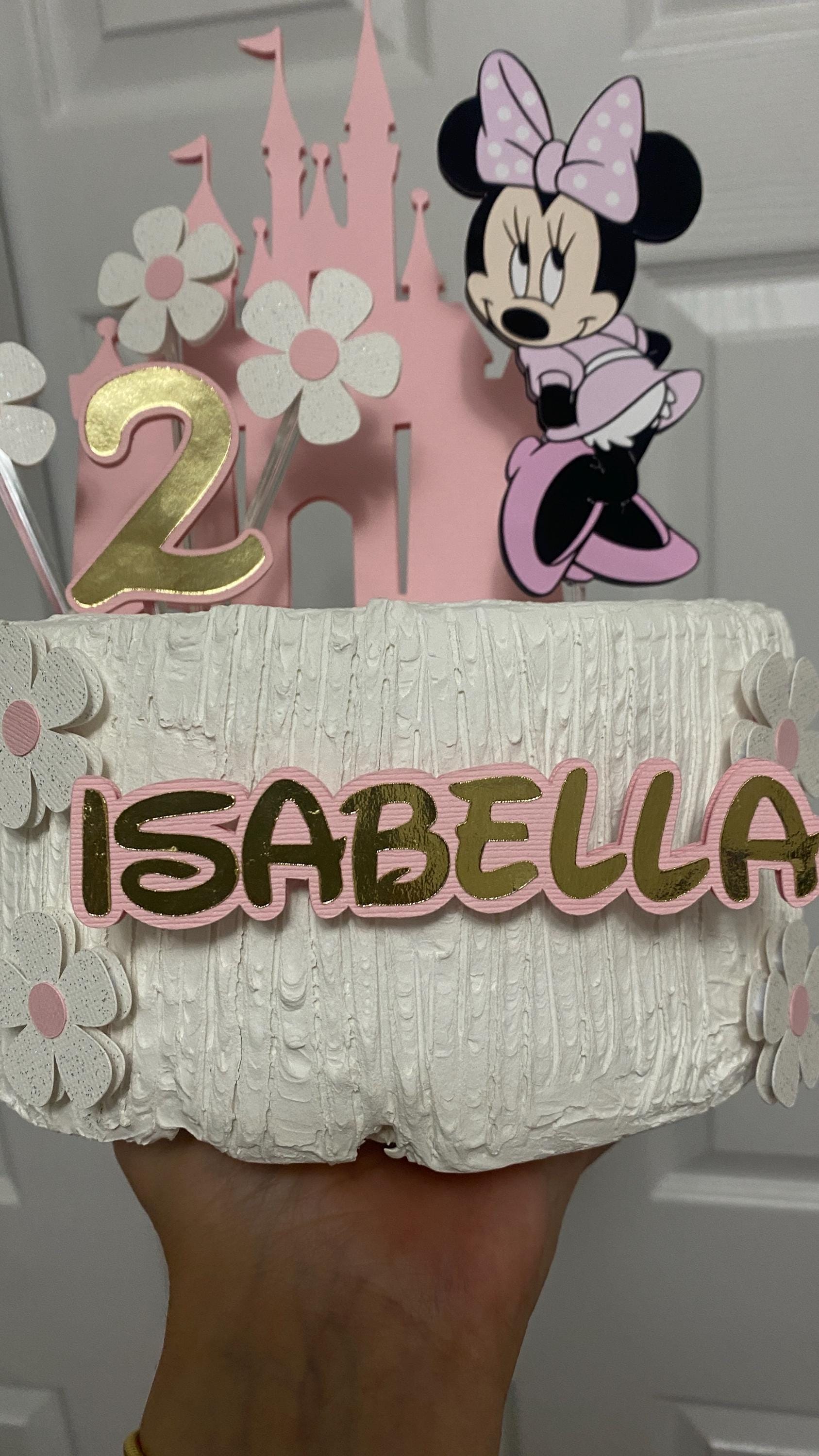 Minnie Mouse Cake Topper - Etsy