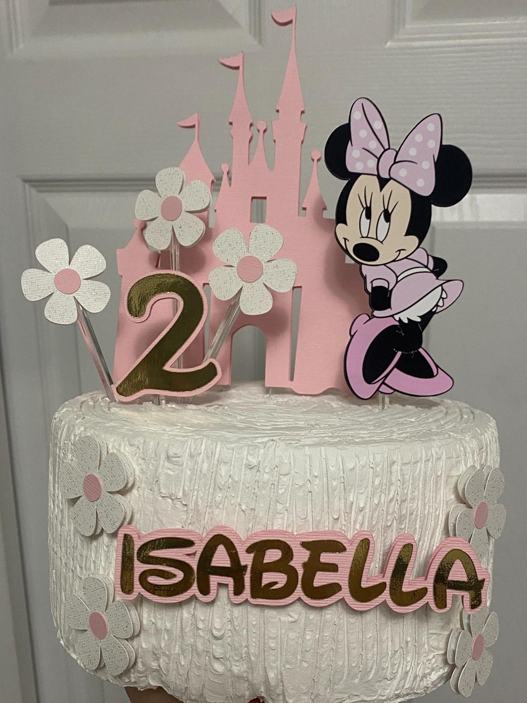 Minnie Mouse Cake Topper - Etsy