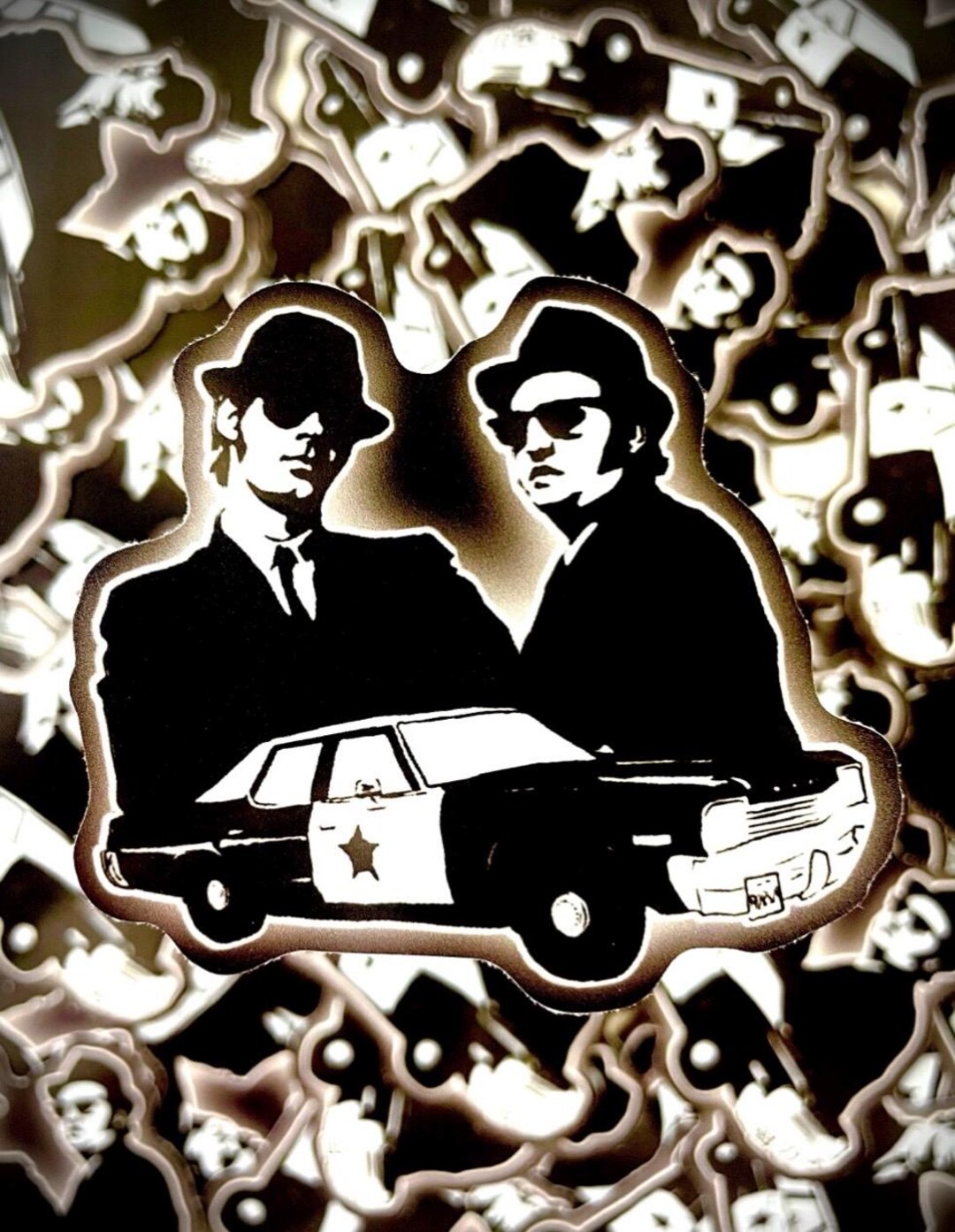 3-inch Blues Brothers Vinyl Sticker - Etsy