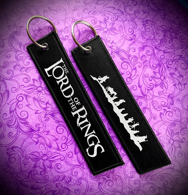 Lord of the Rings Keychain - Etsy