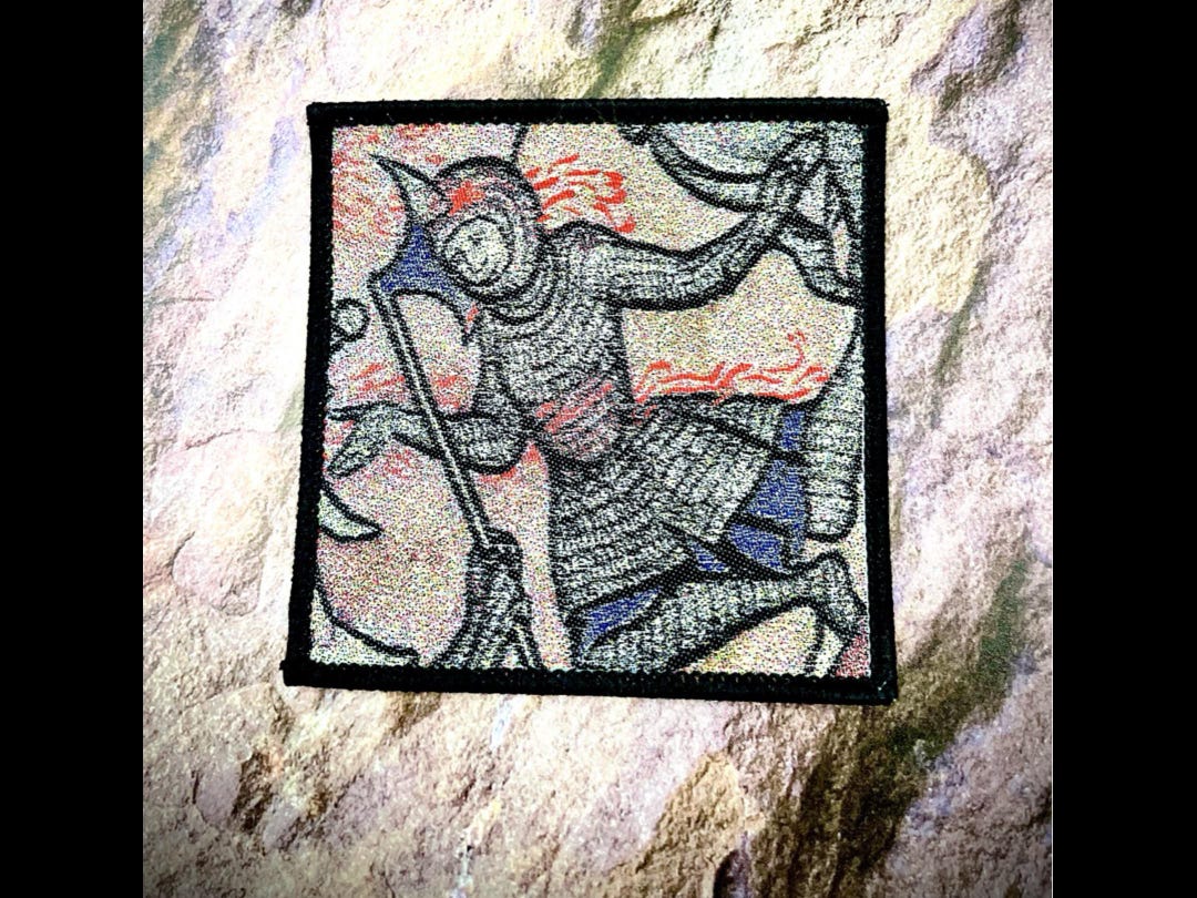 3”x3” Medieval Iron-on Patch - Etsy