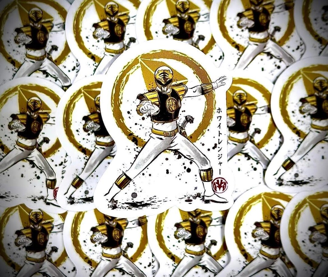 Power Ranger Stickers - Etsy