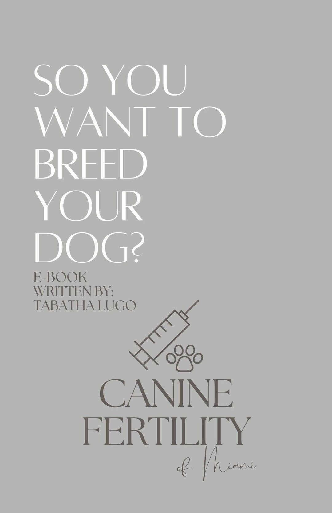 Dog Breeding Guide - Etsy