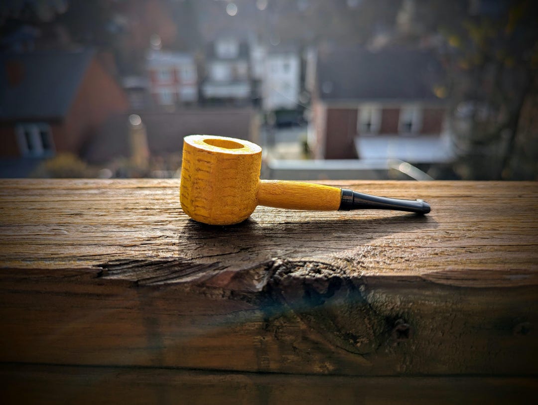 The Cobwarts Hufflepuffer Coblet Custom Harry Potter Hufflepuff Themed Mini Corn Cob Smoking ...