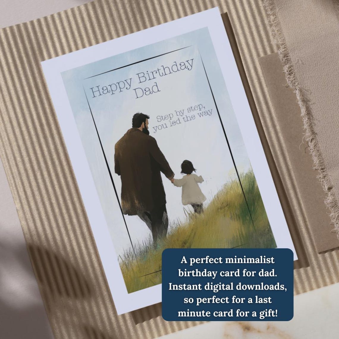 Happy Birthday Dad Card - Printable Father’s Birthday Card ...