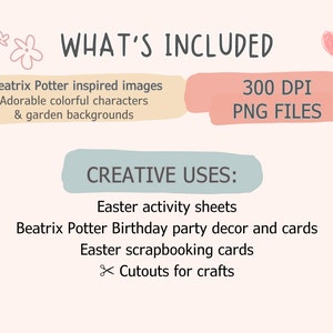 Peter Rabbit Clipart for Beatrix Potter Birthday Clipart Easter Bunny ...