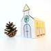 Printable Origami Paper Church, Paper Church Kit,folded Paper House, X ...
