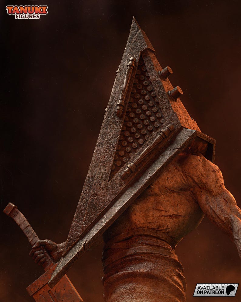 Pyramid Head 1/4 Scale 12K Figure Statue Resin Model Kit Unassembled ...