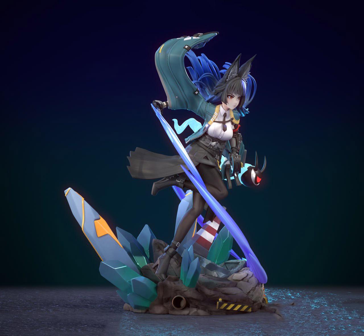 Hoshimi Miyabi Painted/unpainted High Quality Figure Printer Model Gift ...