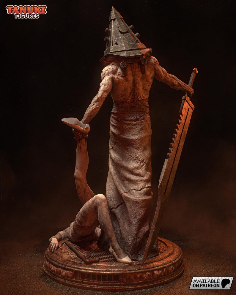 Pyramid Head 1/4 Scale 12K Figure Statue Resin Model Kit Unassembled ...