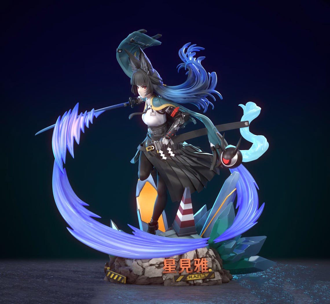 Hoshimi Miyabi Painted/unpainted High Quality Figure Printer Model Gift ...