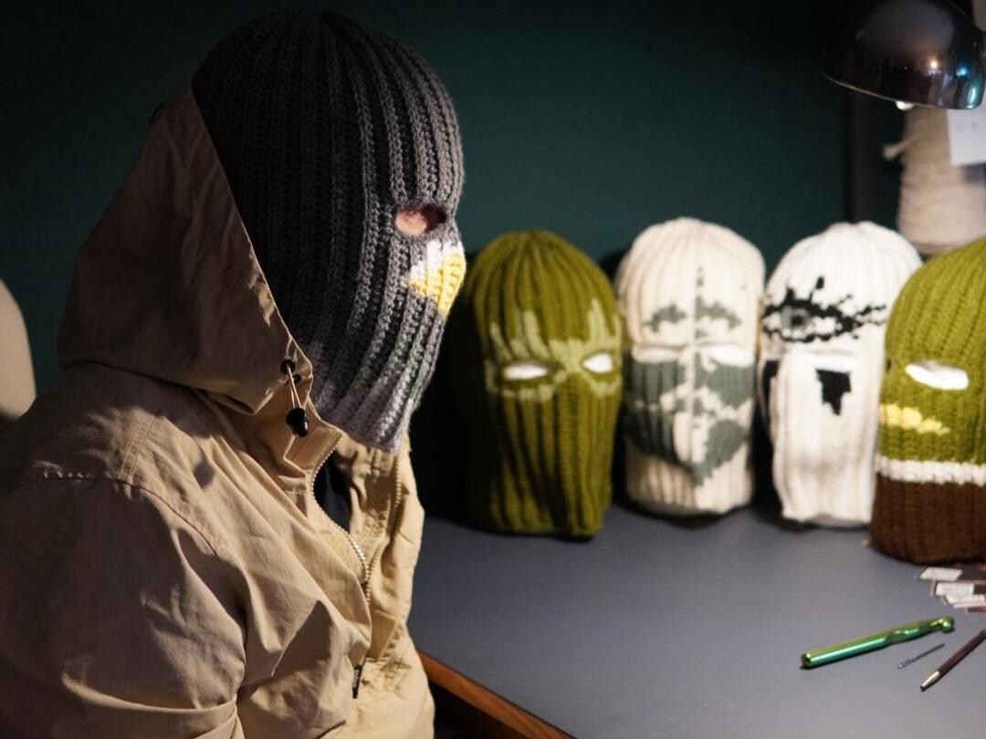 Crochet Pattern Pigeon Balaclava | Pdf-download | Skimask | Colorwork ...