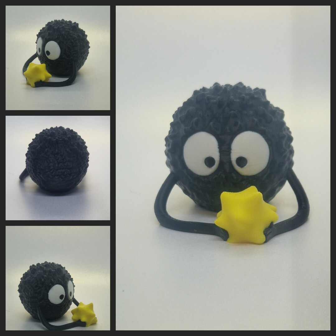 Soot Sprite Susuwatari Character Figure Fan Art 3d Print by ...