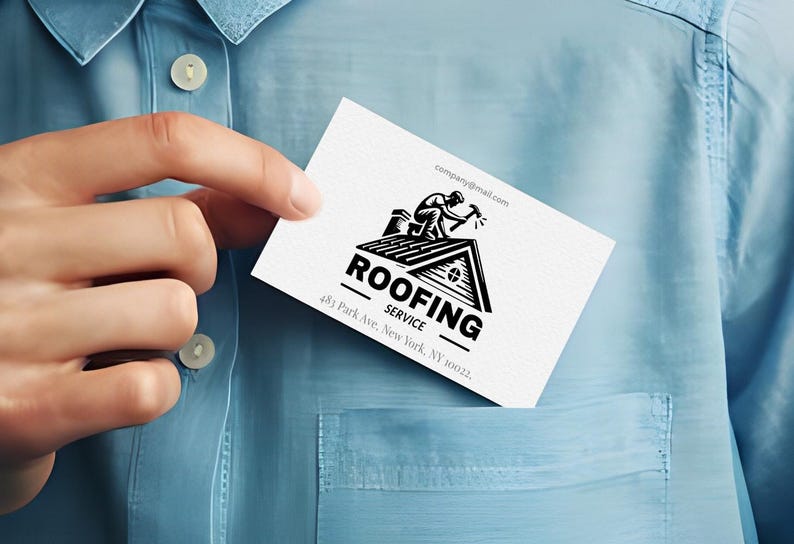 Roofing Business Logo Customize Template, SVG, PDF, PNG, Jpg Roofer Svg ...