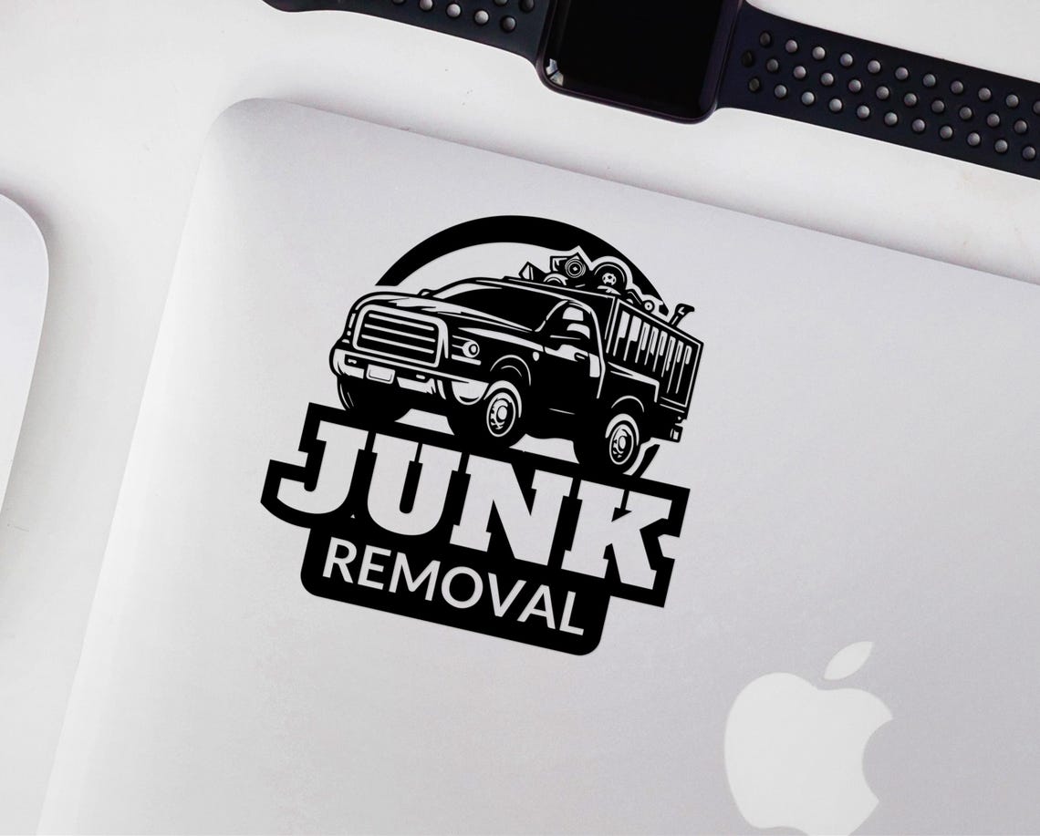 Junk Removal Business Logo Customize Template, SVG, PDF, PNG, Junk Svg ...