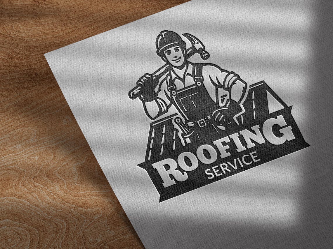 Roofing Business Logo Customize Template, SVG, PDF, PNG, Jpg Roofer Svg ...