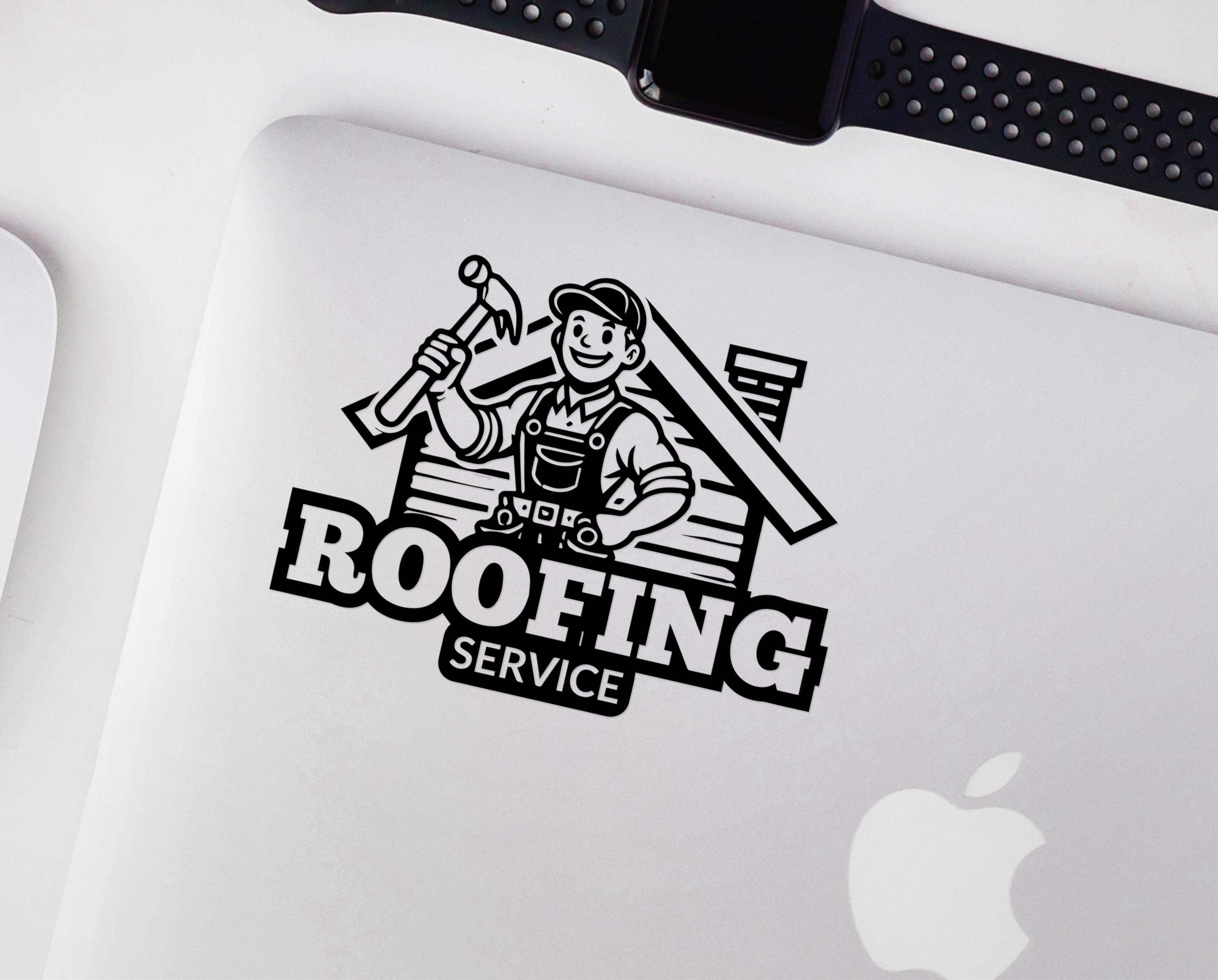 Roofing Business Logo Customize Template, SVG, PDF, PNG, Jpg Roofer Svg ...