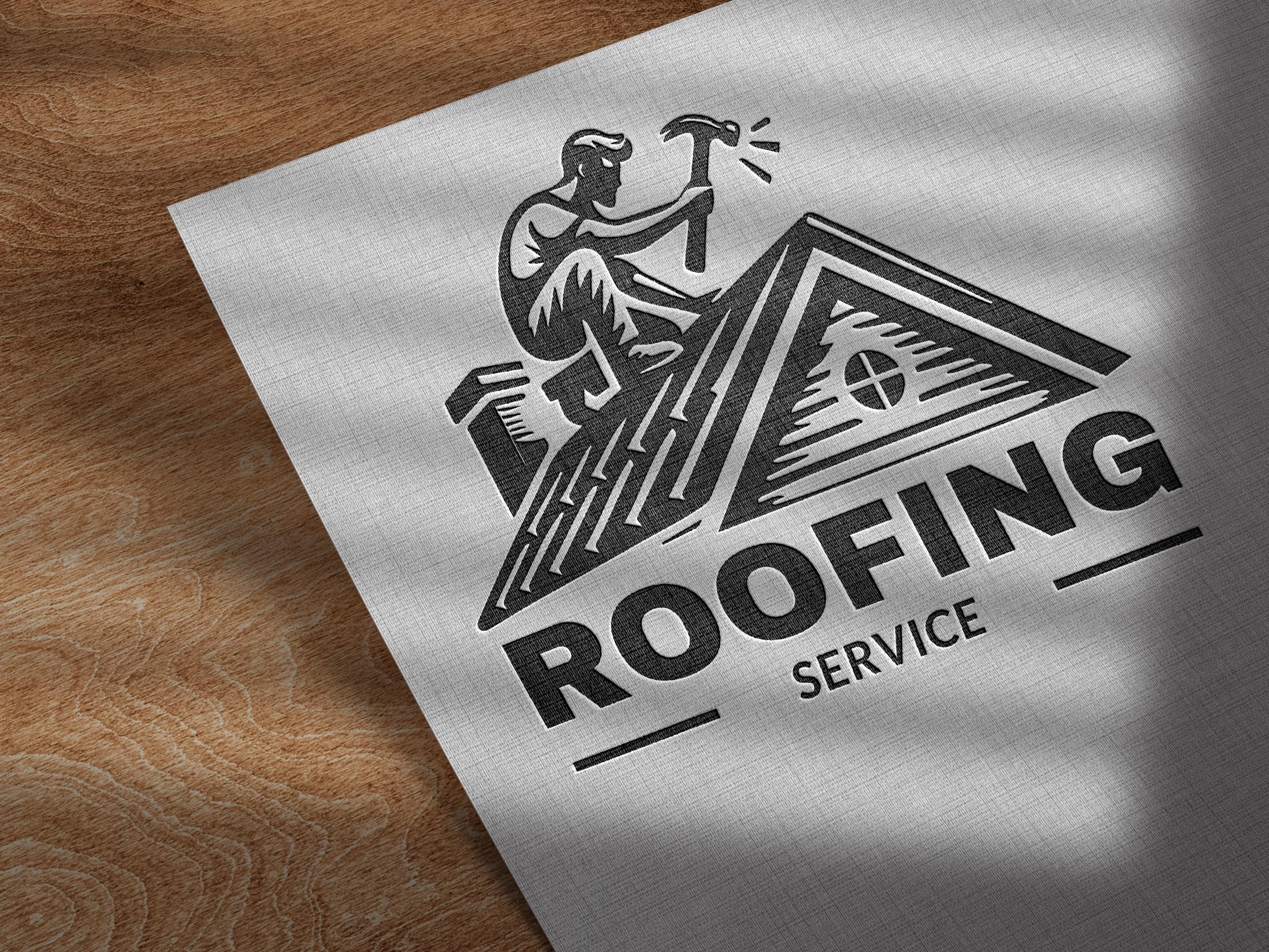 Roofing Business Logo Customize Template, SVG, PDF, PNG, Jpg Roofer Svg ...