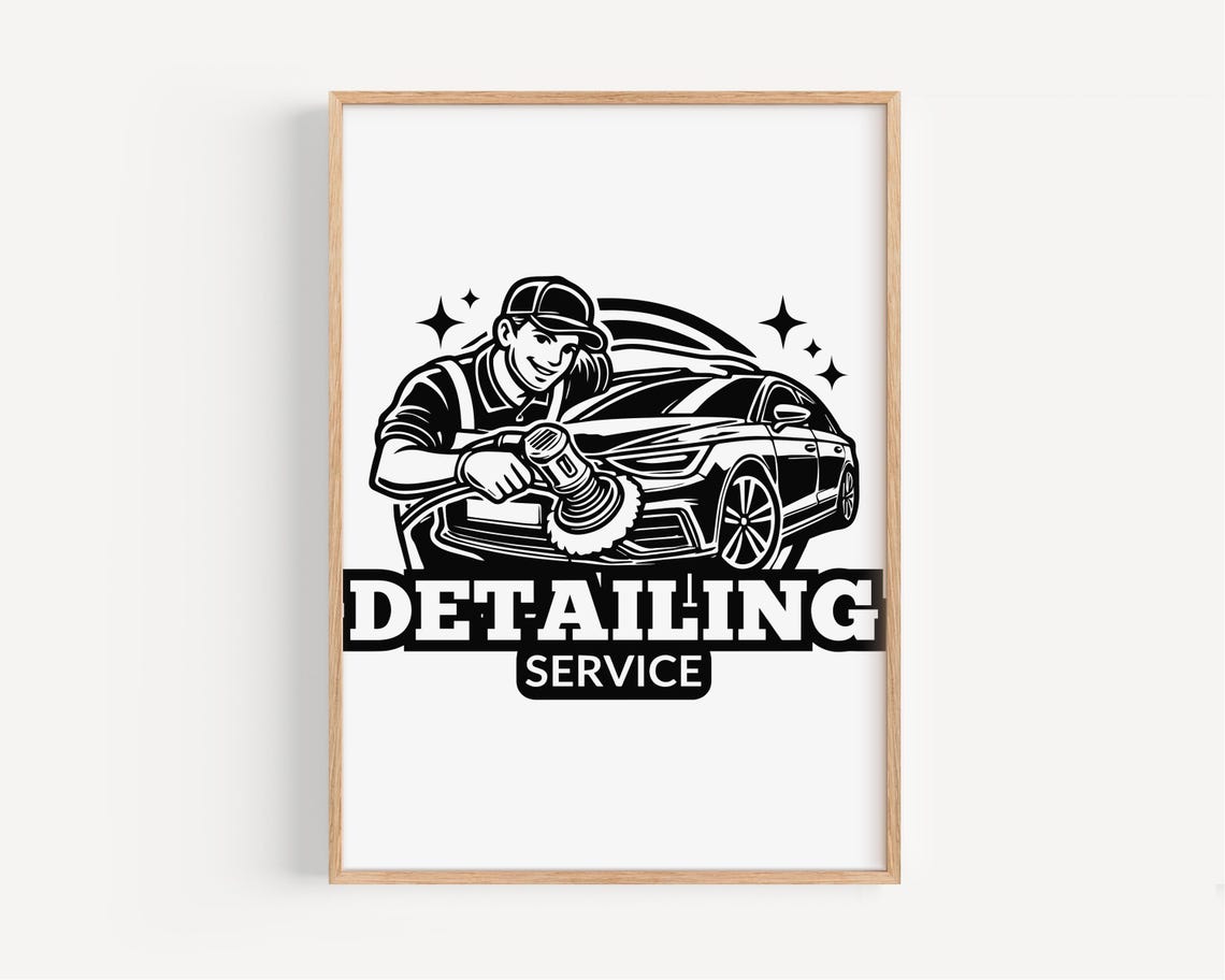 Car Detailing Business Logo Customize Template, SVG, PDF, PNG, Jpg ...
