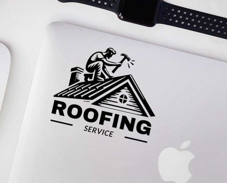 Roofing Business Logo Customize Template, SVG, PDF, PNG, Jpg Roofer Svg ...