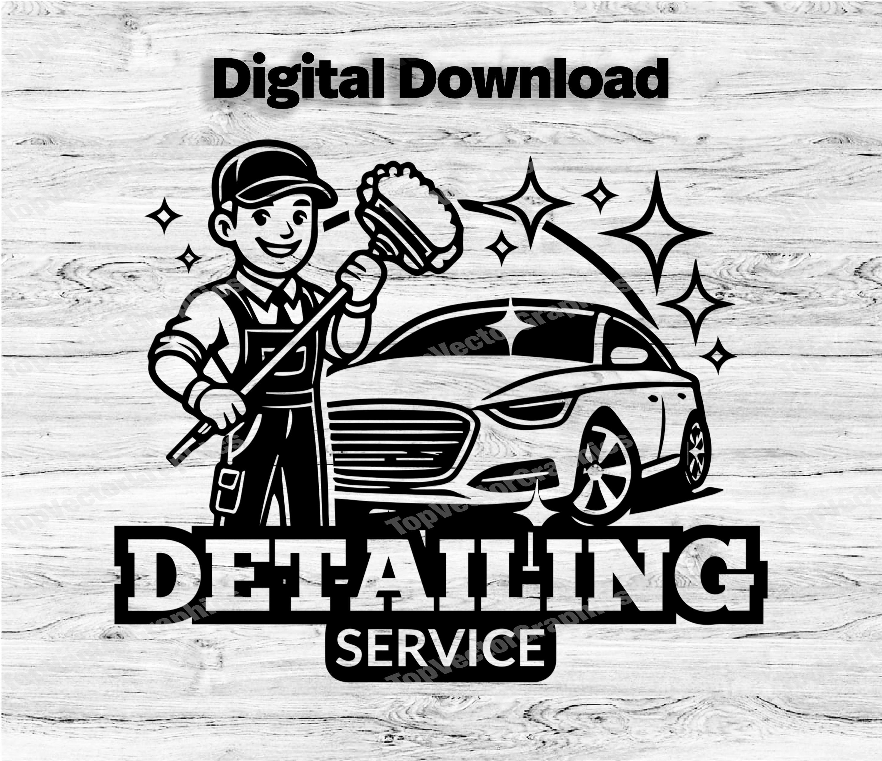 Car Detailing Business Logo Customize Template, SVG, PDF, PNG, Jpg ...