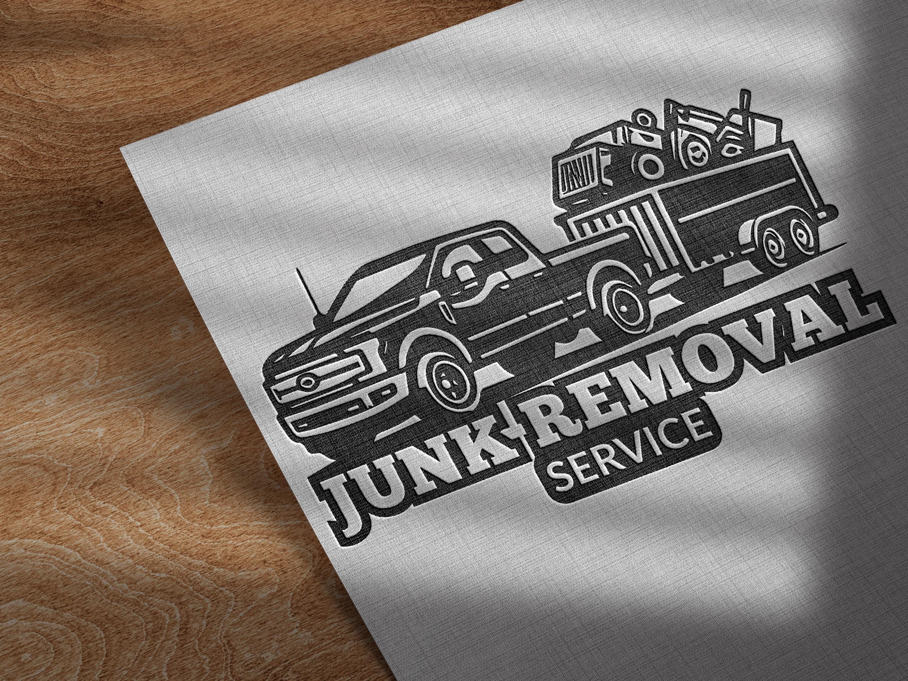 Junk Removal Business Logo Customize Template, SVG, PDF, PNG, Junk Svg ...