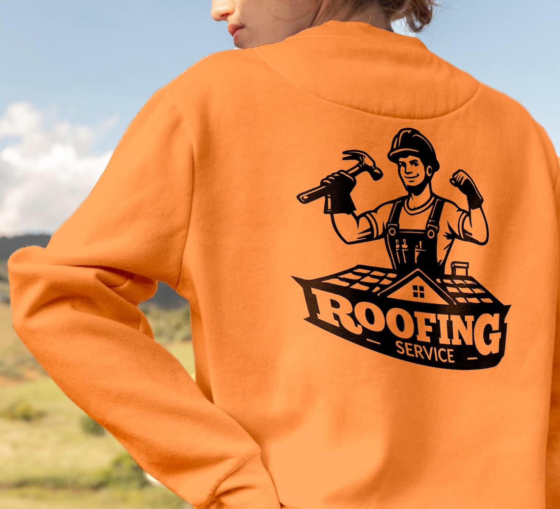 Roofing Business Logo Customize Template, SVG, PDF, PNG, Jpg Roofer Svg ...
