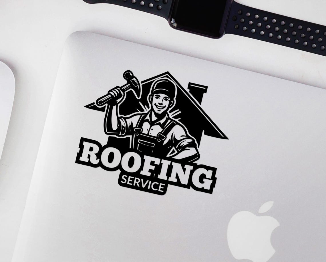 Roofing Business Logo Customize Template, SVG, PDF, PNG, Jpg Roofer Svg ...