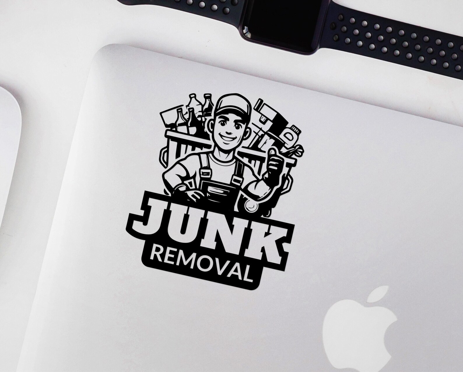 Junk Removal Business Logo Customize Template, SVG, PDF, PNG, Junk Svg ...