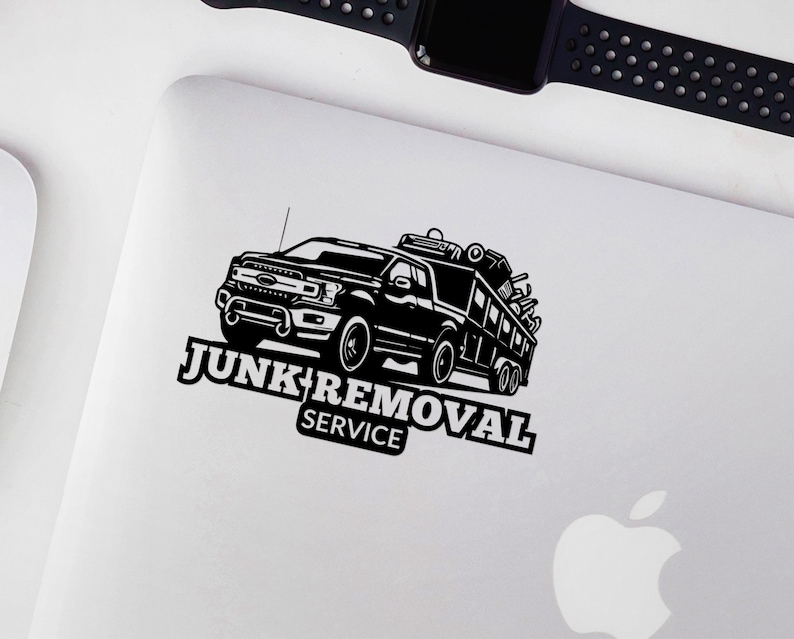 Junk Removal Business Logo Customize Template, SVG, PDF, PNG, Junk Svg ...
