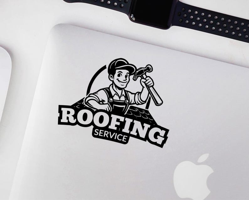 Roofing Business Logo Customize Template, SVG, PDF, PNG, Jpg Roofer Svg ...