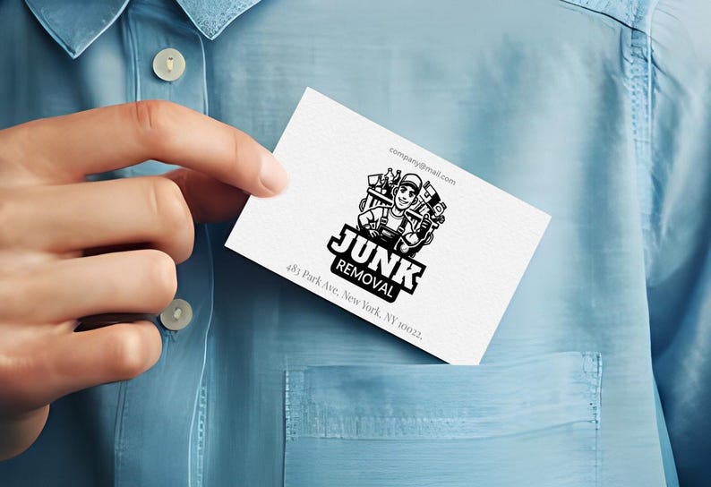 Junk Removal Business Logo Customize Template, SVG, PDF, PNG, Junk Svg ...