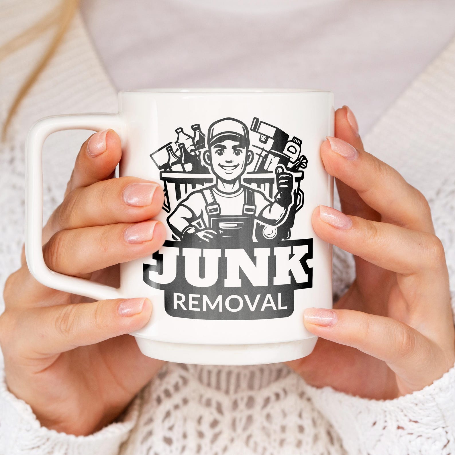 Junk Removal Business Logo Customize Template, SVG, PDF, PNG, Junk Svg ...