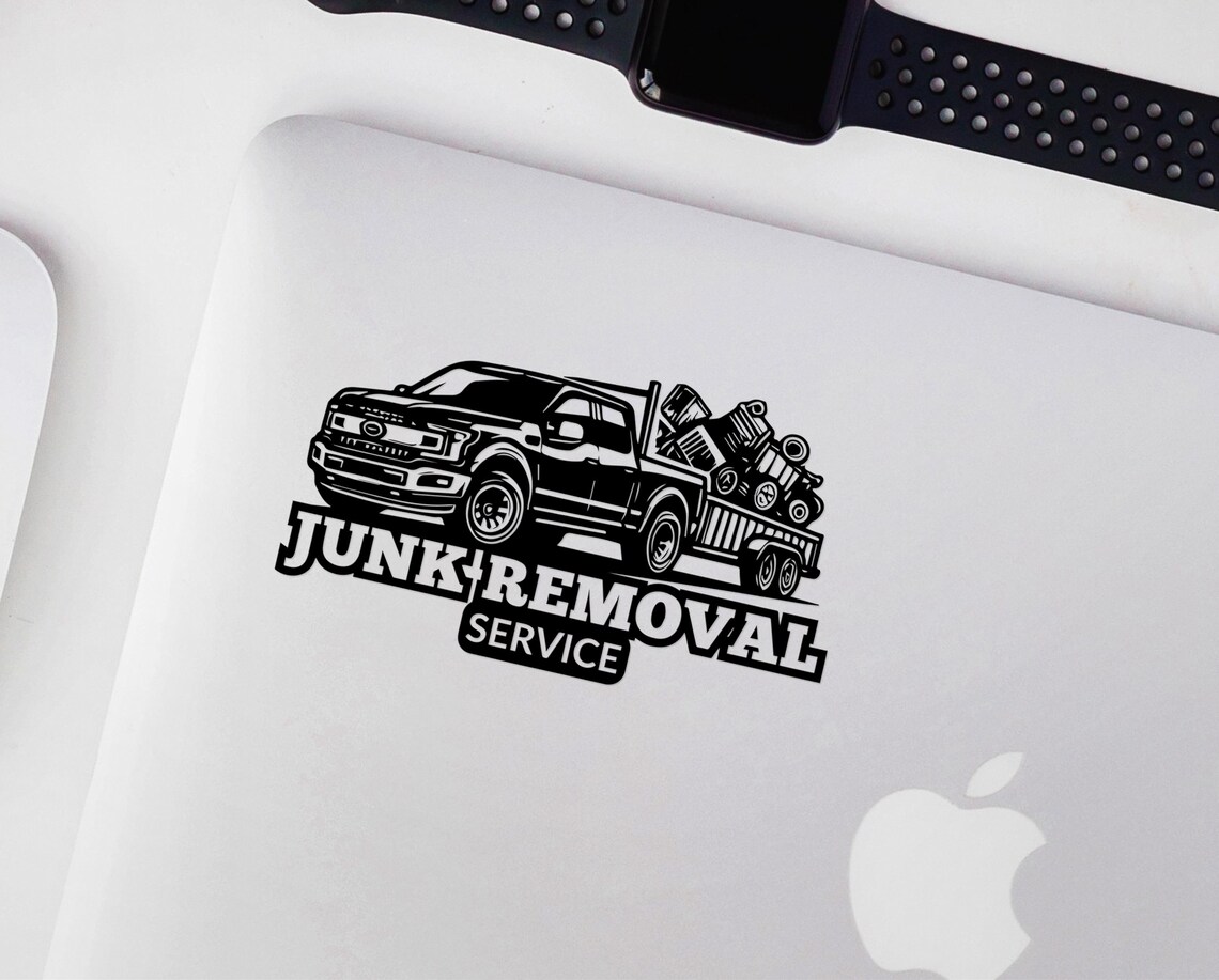 Junk Removal Business Logo Customize Template, SVG, PDF, PNG, Junk Svg ...