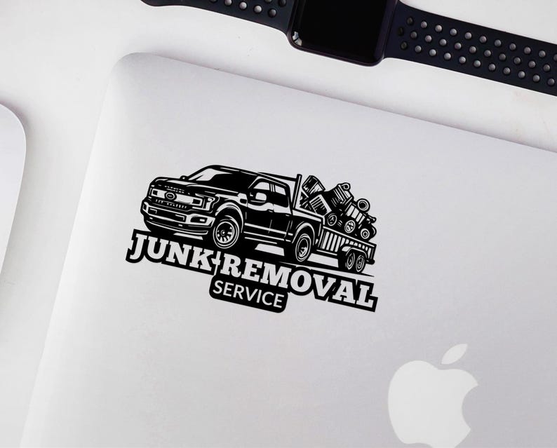 Junk Removal Business Logo Customize Template, SVG, PDF, PNG, Junk Svg ...