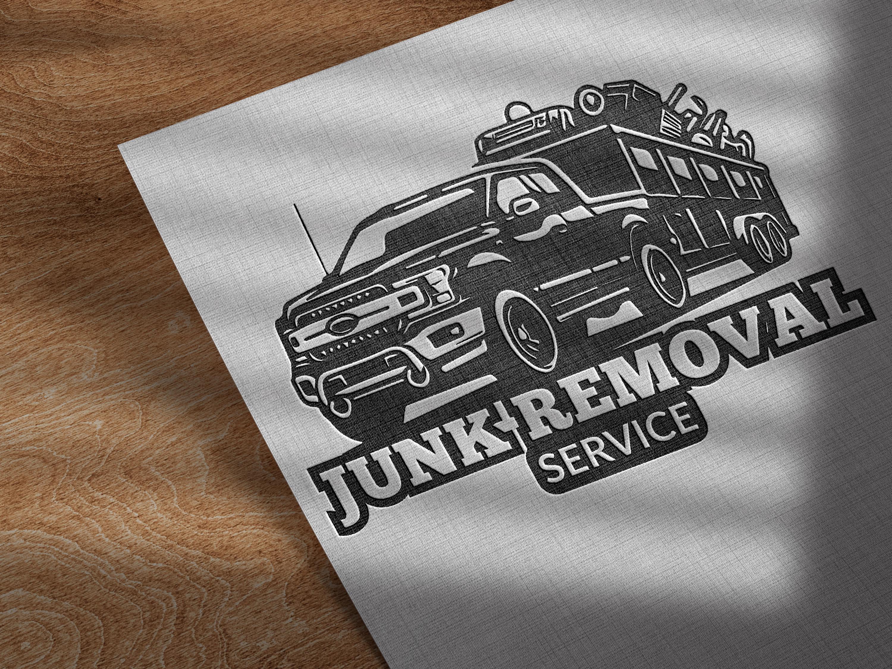 Junk Removal Business Logo Customize Template, SVG, PDF, PNG, Junk Svg ...