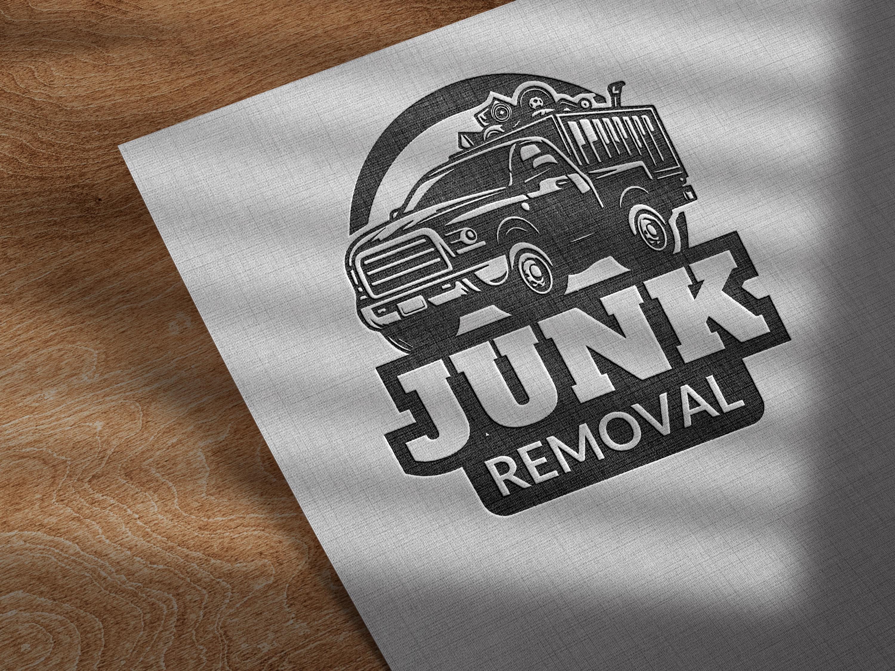 Junk Removal Business Logo Customize Template, SVG, PDF, PNG, Junk Svg ...