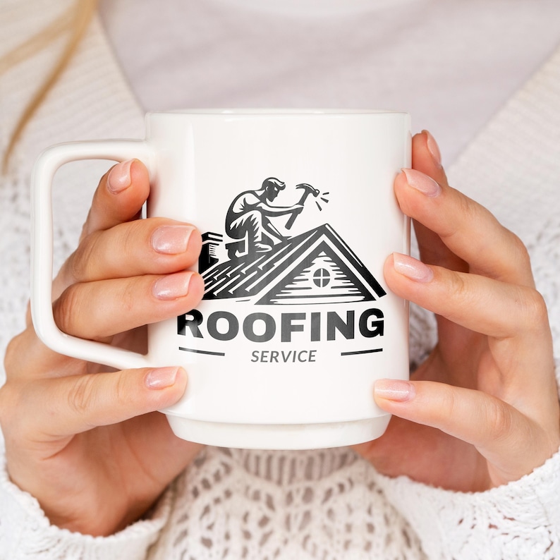 Roofing Business Logo Customize Template, SVG, PDF, PNG, Jpg Roofer Svg ...