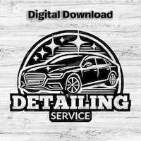 Auto Detailing Template SVG PNG Bundle, Car Detailing Bundle, Car ...