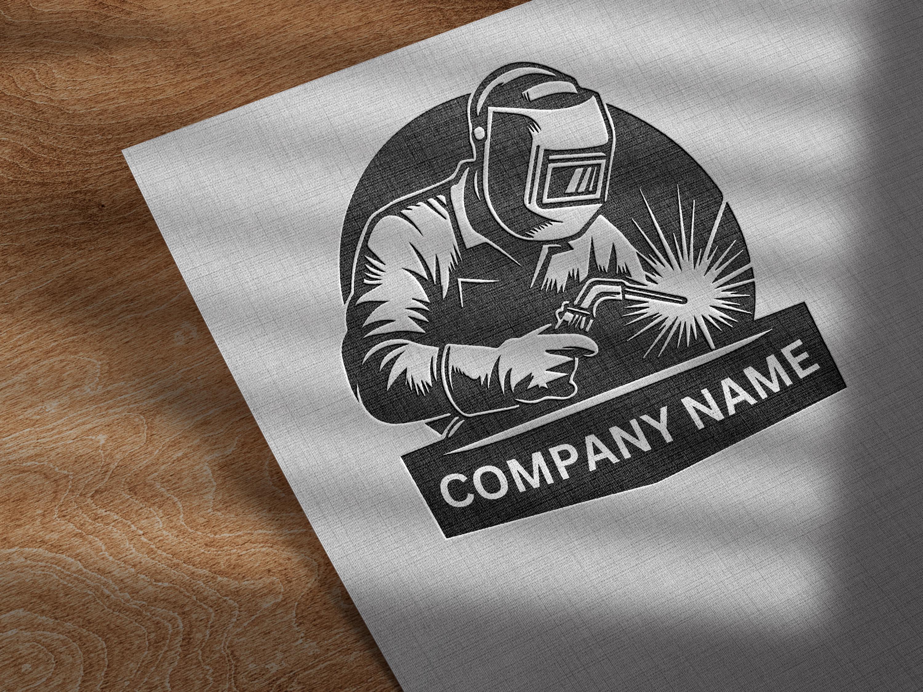 Welding Business Logo Customize Template, SVG, PDF, PNG, Jpg. Welders ...