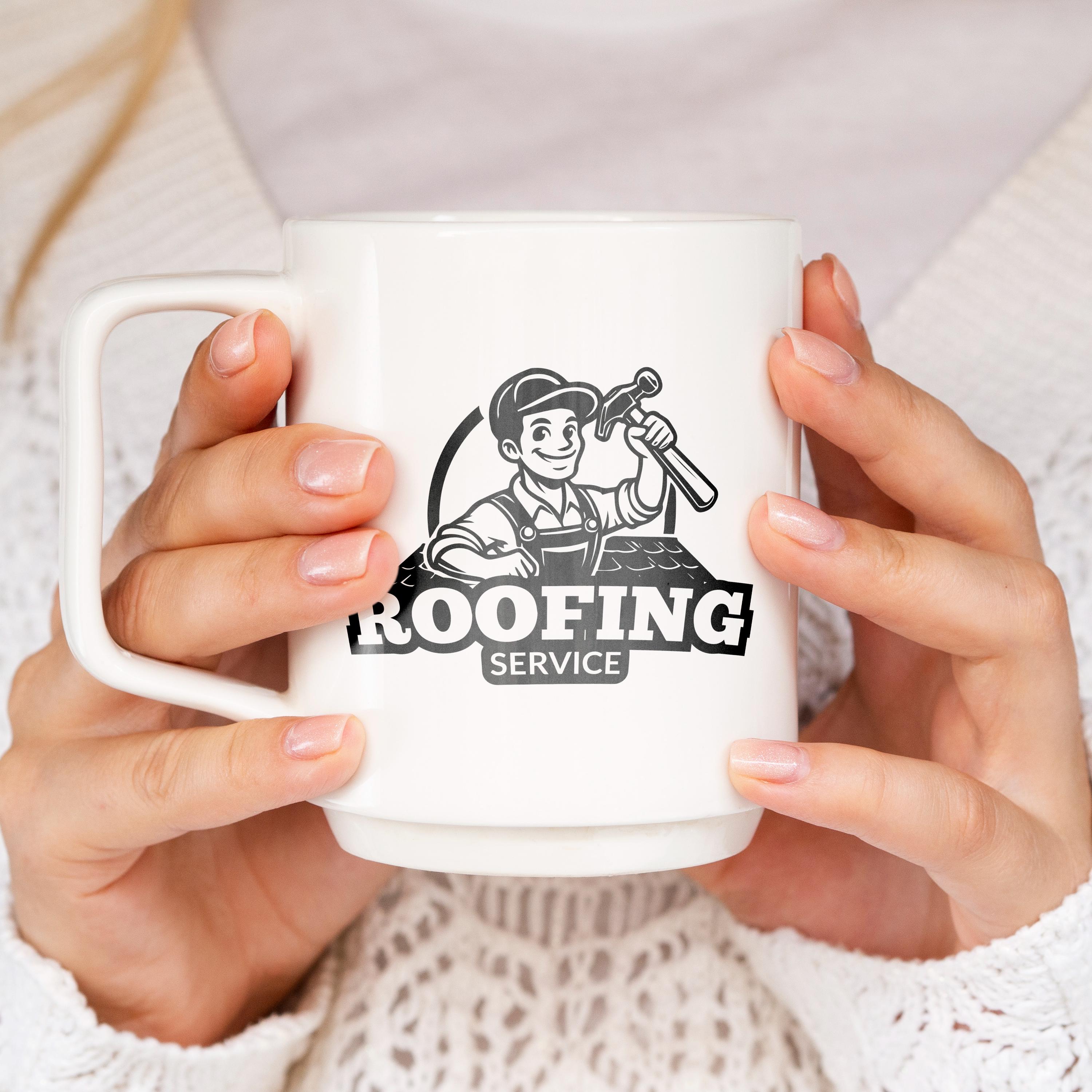 Roofing Business Logo Customize Template, SVG, PDF, PNG, Jpg Roofer Svg ...